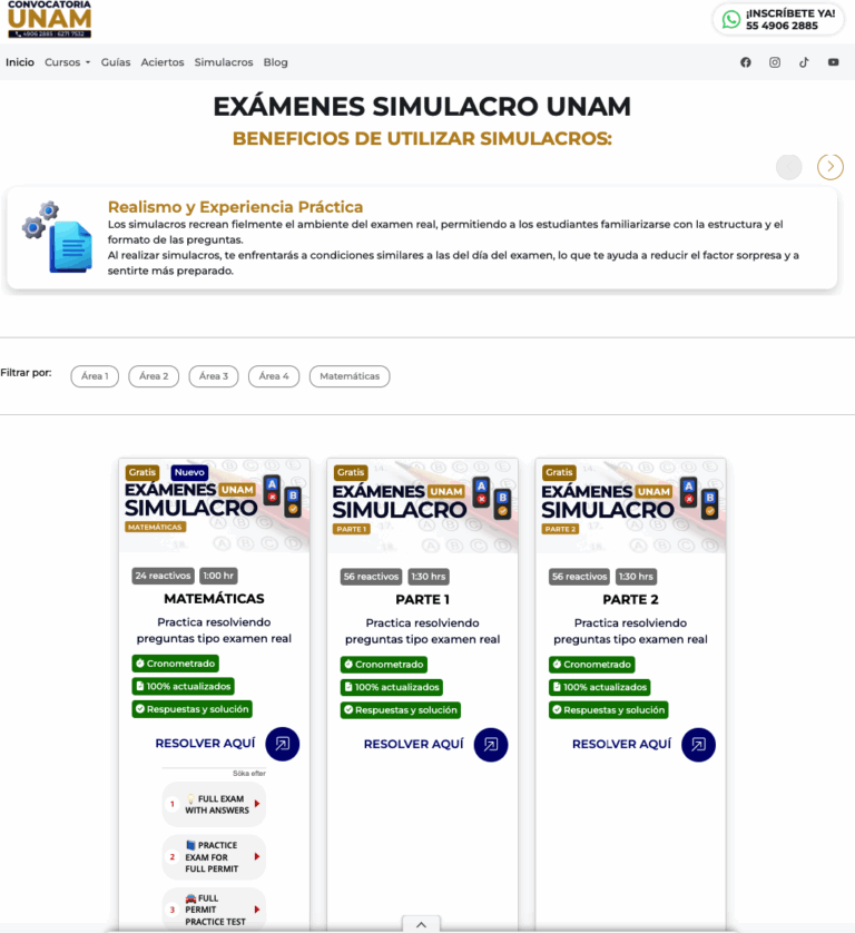 ¿Cómo aprobar el examen de la UNAM? Prueba estos simuladores gratis