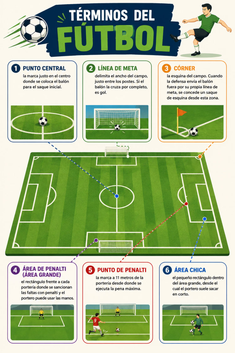 Vocabulario futbolero: Todos los términos futbolísticos que necesitas ...
